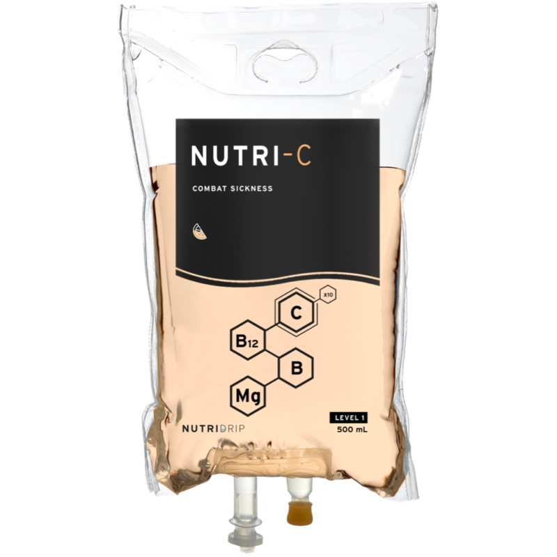 NutriC: Megadose IV Vitamin C Drip for Cold & Sickness | NutriDrip